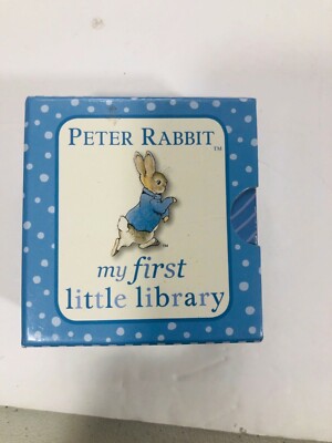 Peter Rabbit My First Little Library by Beatrix Potter 4 Baby Board ...