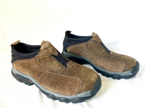 Timberland Women's Suede Leather Slip Ons Loafer Active Comfort Tech ...