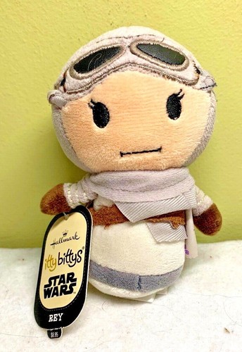 Hallmark Itty Bittys REY Force Awakens Star Wars Goggles 4" Mini Plush ...