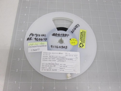 Lot of 300 D55342K07B2E49R F15-C01-A25 Fixed Film Resistors T59319 | eBay