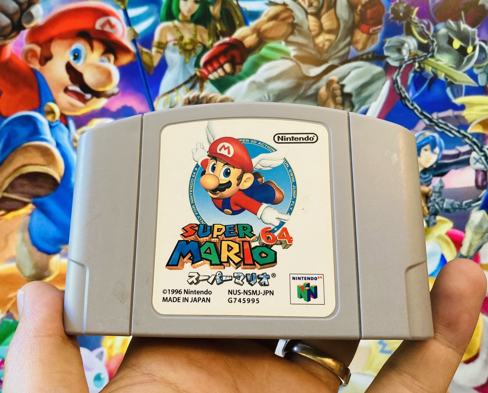 Japanese Japan Import Super Mario 64 Nintendo 64 N64 Speed Run Runners ...