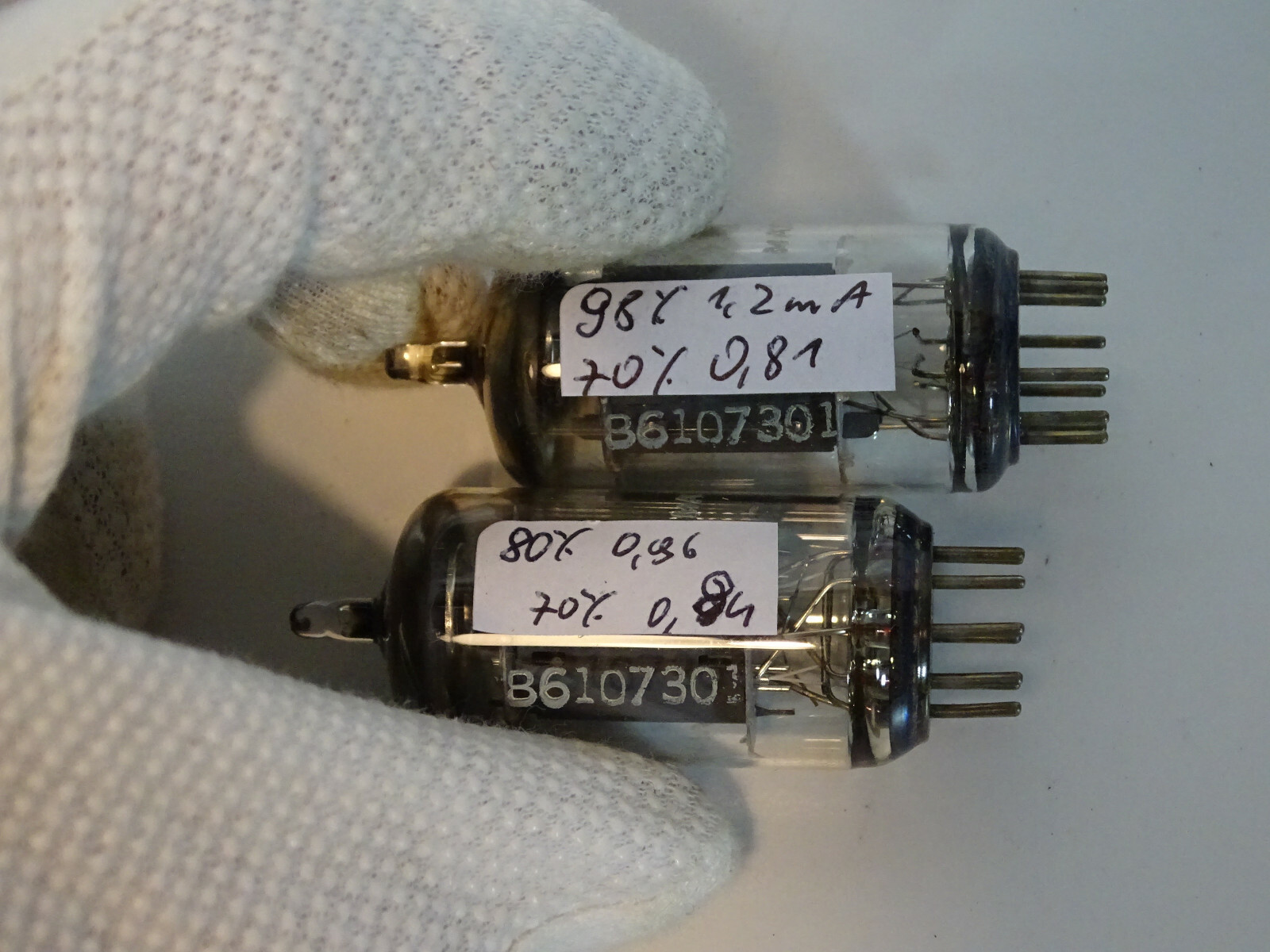 ECC83 TELEFUNKEN - TESTED - VACUUM TUBES 2x | eBay