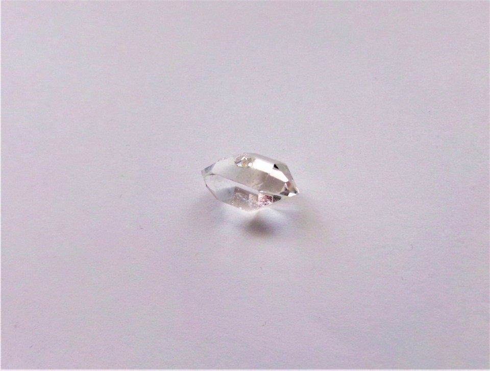 RARE HERKIMER DIAMOND Tiny QUARTZ Double Terminated CRYSTAL *Blow out ...