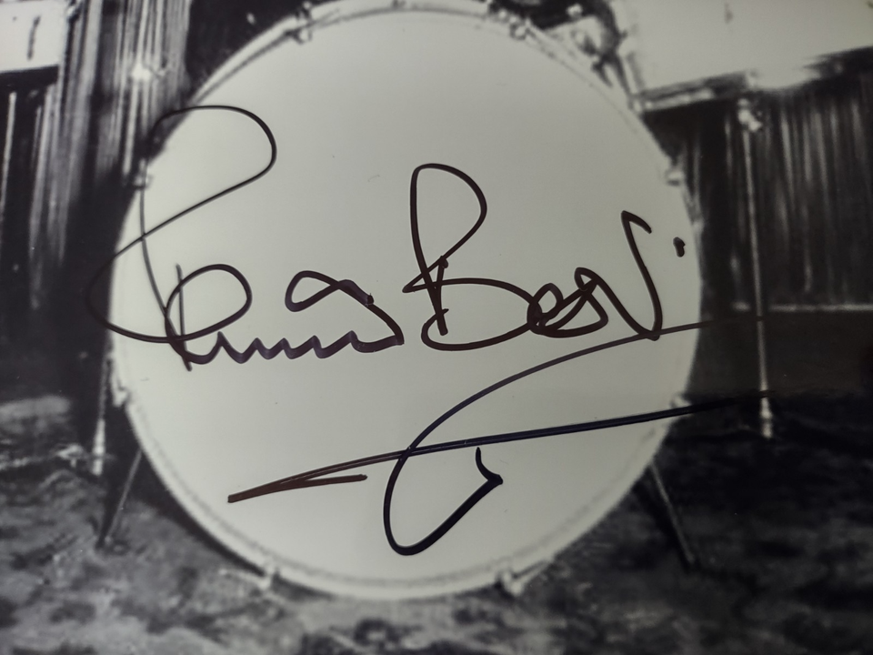 Pete Best THE BEATLES FIRST DRUMMER Signed Autograph Auto 8x10 Photo ...
