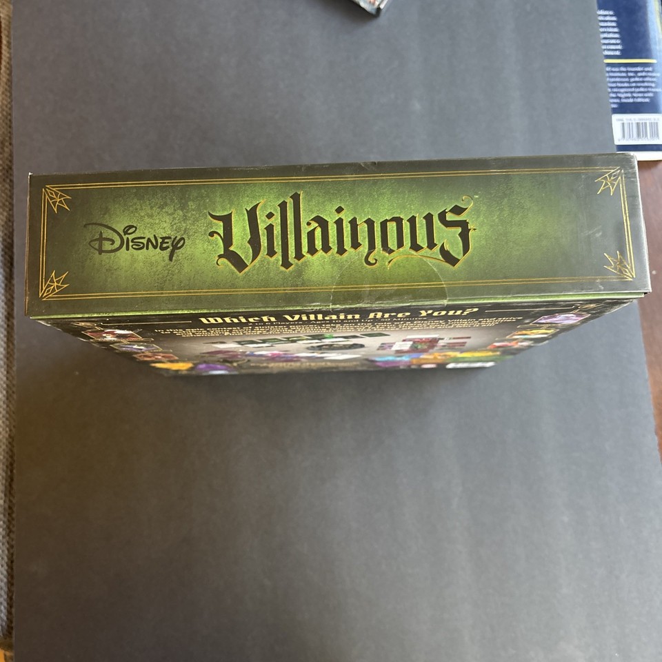Disney Villainous Board Game Complete Set with All Pieces and Cards ...