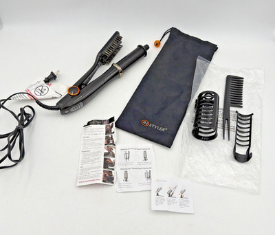 InStyler MAX Rotating Iron Hair Straightener & Curler Hair Styling Tool ...
