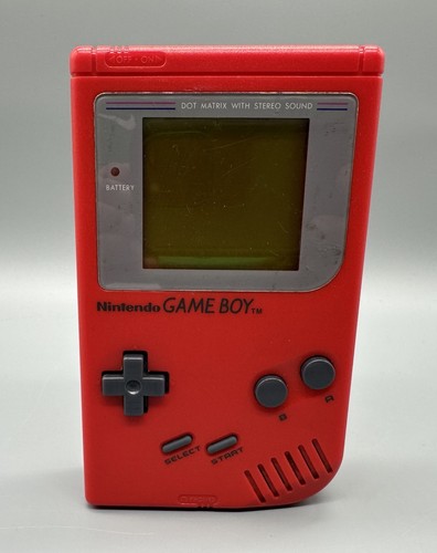 Nintendo Game Boy Handheld System DMG-01 - Red - *See Pictures* | eBay