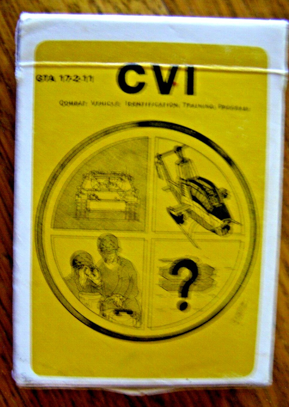 Vintage Combat Vehicle Identification Graphic Training Aid Cards, June ...