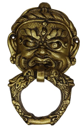 Evil Eye Protector Face Door Knocker Antique Style Handcrafted Brass ...