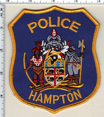 Hampton Police (Virginia) Shoulder Patch from 1992 | eBay
