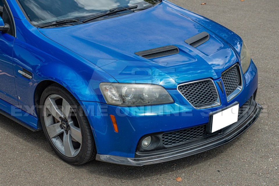 For 08-09 Pontiac G8 | EOS Performance CARBON FIBER Front Bumper Lip ...