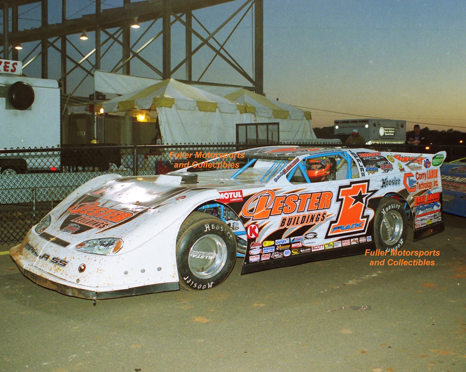 CHUB FRANK #1* CHEVY IMPALA SS CHUBZILLA DIRT LATE MODEL CAR 2007 8X10 ...