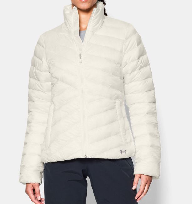 NEW Under Armour Women's XL UA ColdGear Infrared Uptown Jacket White ...
