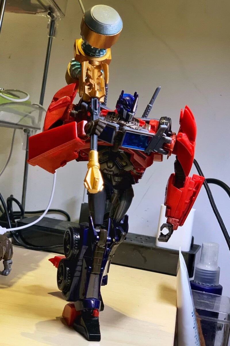 TFP The Forge of Solus Prime Hammer / Alloy Material Omega Key Upgrade ...