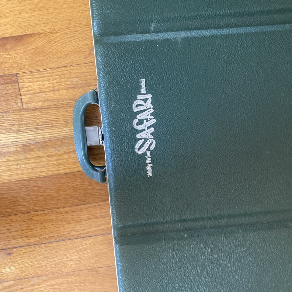 Vintage Wally Taber Safari Model Hard Shell Gun / Long Rifle Case No ...