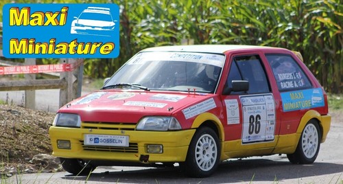 Décals 1/43e Citroën AX GTI N1 Maxi Miniature Rallye National de ...