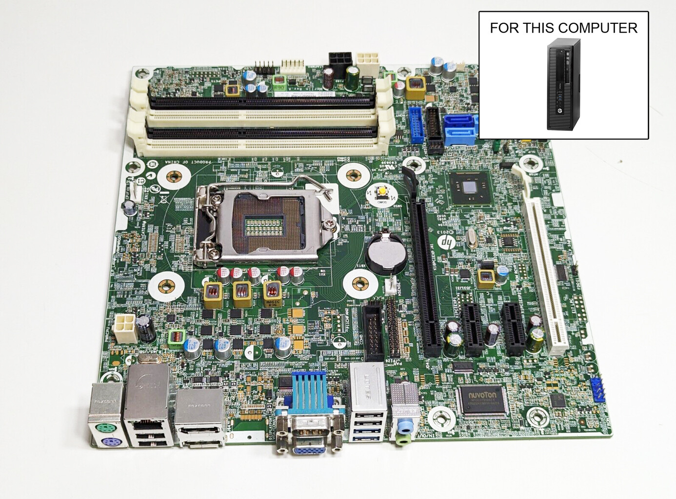 HP TOWER DESKTOP MOTHERBOARD ELITEDESK PRODESK ELITE g1 g2 g3 g4 g5 400 ...