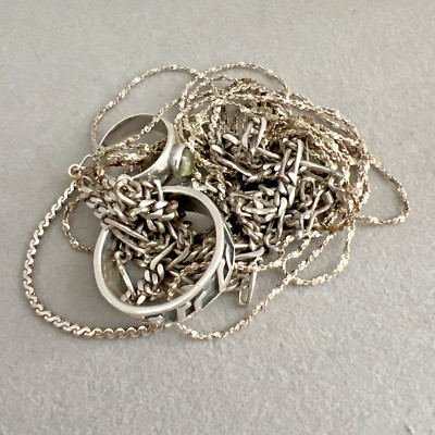 Sterling Silver .925 Wearable & Scrap Mixed Lot - 42.64 grams | eBay