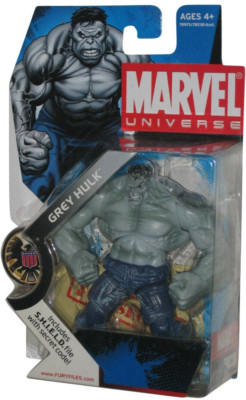 Marvel Universe Grey Incredible Hulk 2008 Action Figure new sealed rare ...