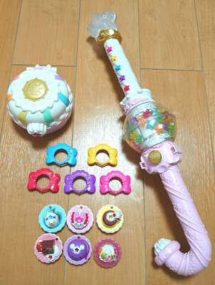 Glitter force Kirakira Precure A la Mode Toy Sweet Pact compact Candy ...