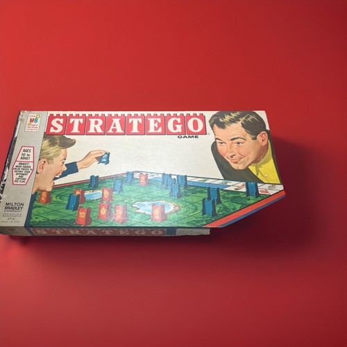 Stratego Vintage 1961 Milton Bradley Board Game Complete w/ Pieces & Box | eBay