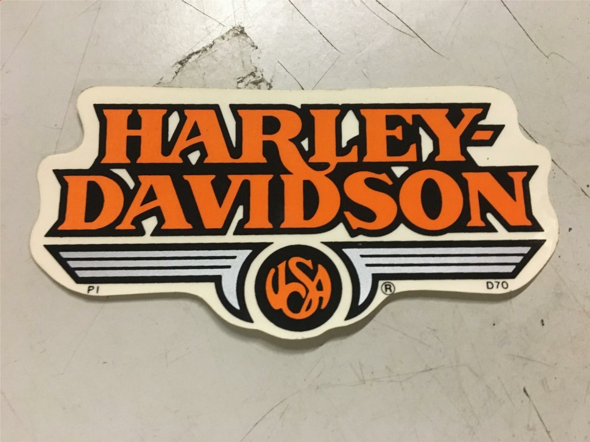 Harley Davidson Logo Stickers Genuine Harley Davidson Wings Bar