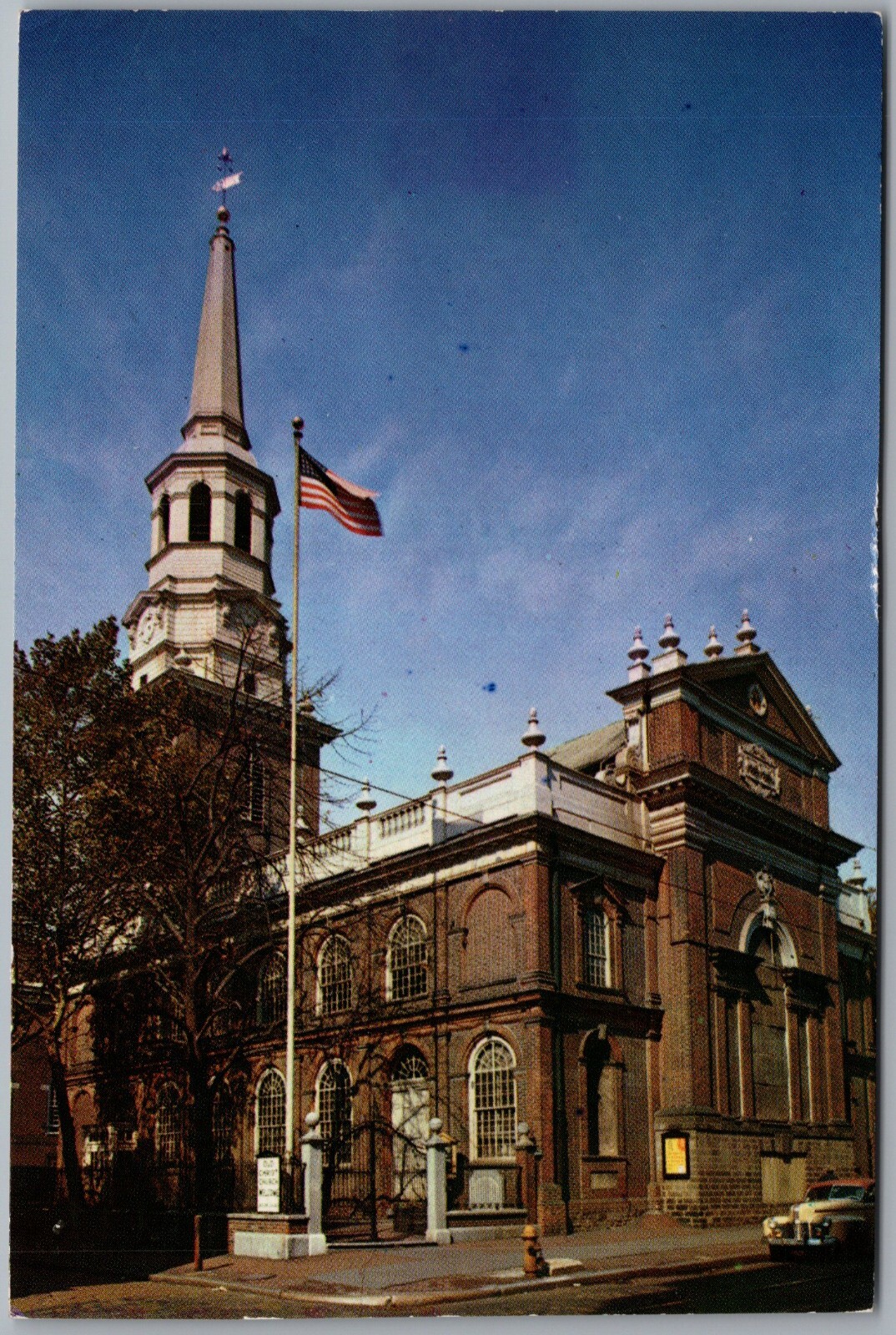 Christ Church Philadelphia Pennsylvania Postcard D656 | eBay