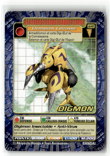 Digimon Digi Battle - Digmon Jd-143 - French | eBay