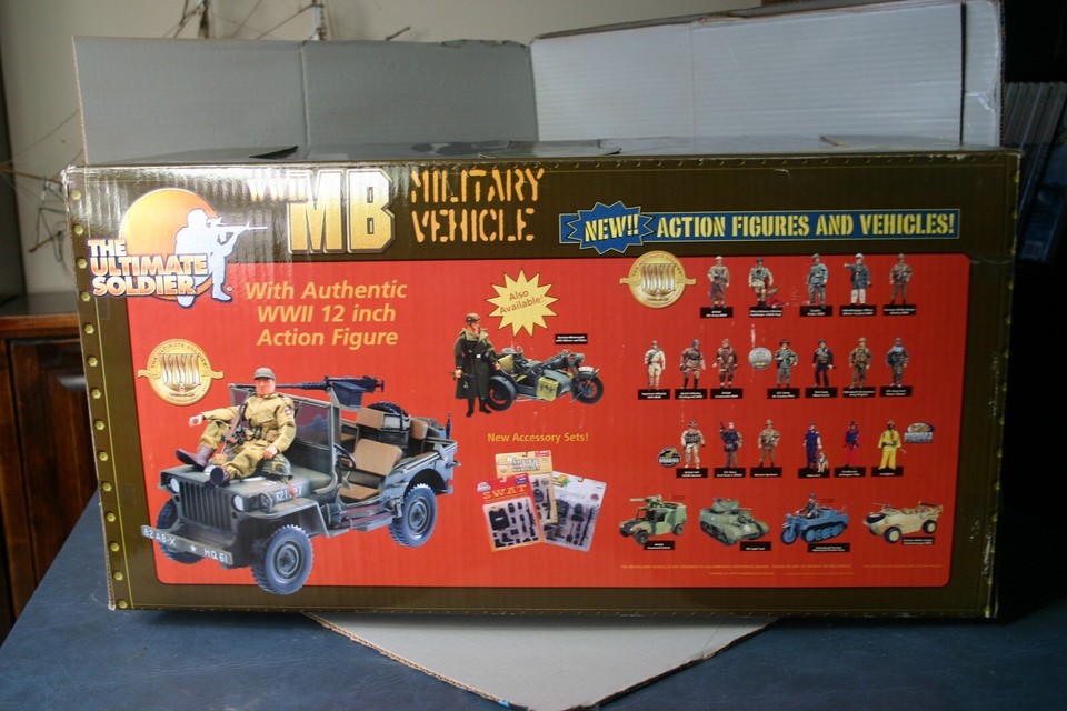 21st Century Toys 2000 Ultimate Soldier 1/6 Scale WWII MB Military ...