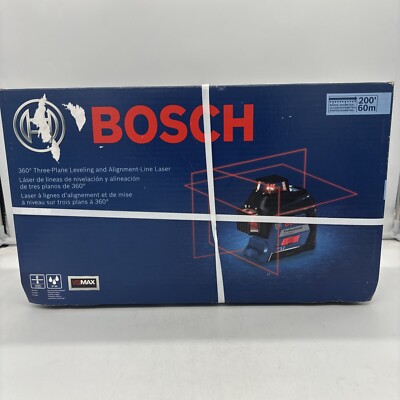 Bosch GLL3-300 200ft Red 360-Degree Laser Level Self-Leveling New!!! | eBay