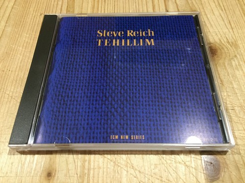 STEVE REICH Tehillim ORIG ´82 ECM NEW SERIES CD MINT PDO Full Silver ...