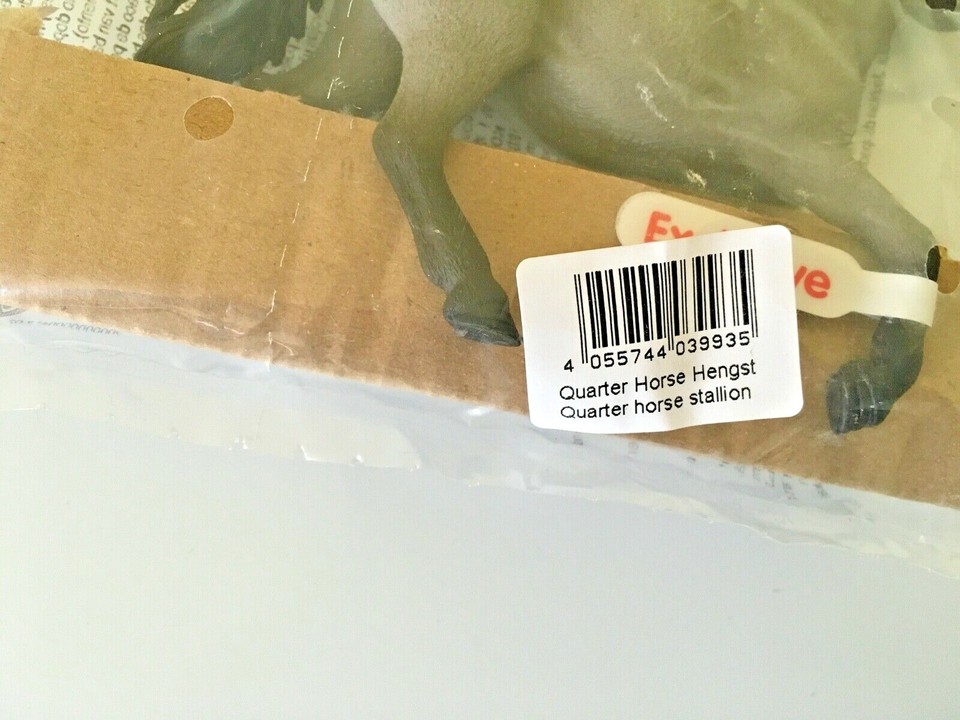 RARE Schleich Quarter Horse Stallion Exclusive Edition 72143 Sealed ...