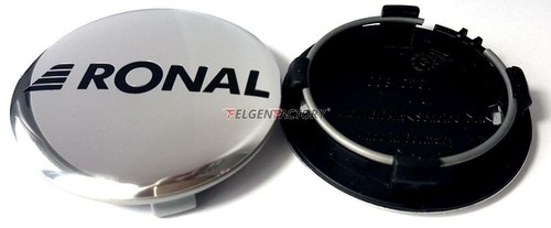 Original Ronal 64mm Nabendeckel Nabenkappe Hochglanz Poliert Center Cap ...