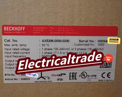 AX5206-0000-0200 New Servo Drive AX5206-0000-0200 | eBay