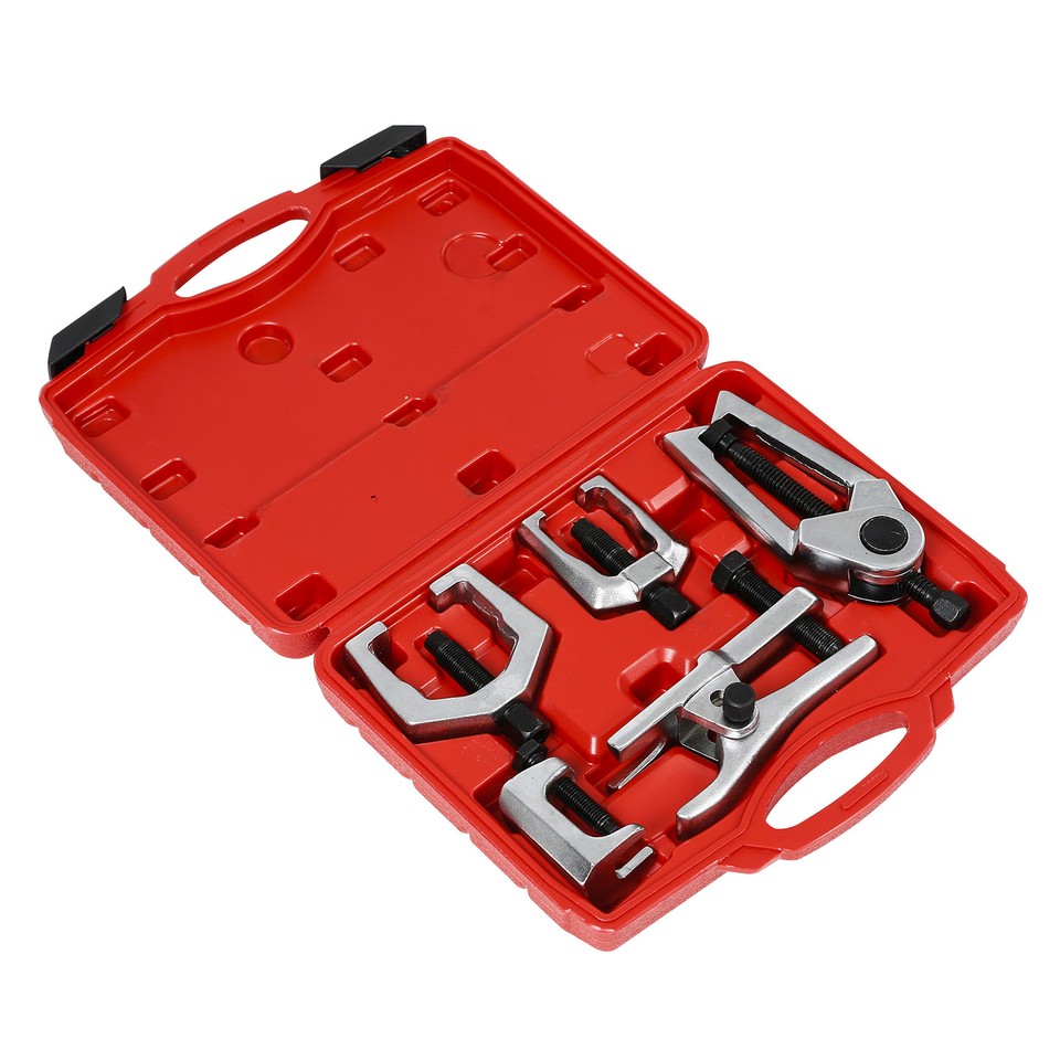 6PCS Front End Service Tool Kit Ball Joint Tie Rod Set Pitman Arm ...