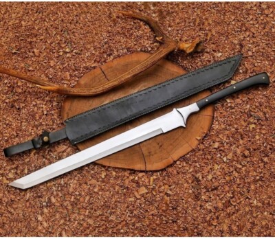 Handmade Forged 30 Inch Carbon Steel Machete / Battle Ready Sword ...
