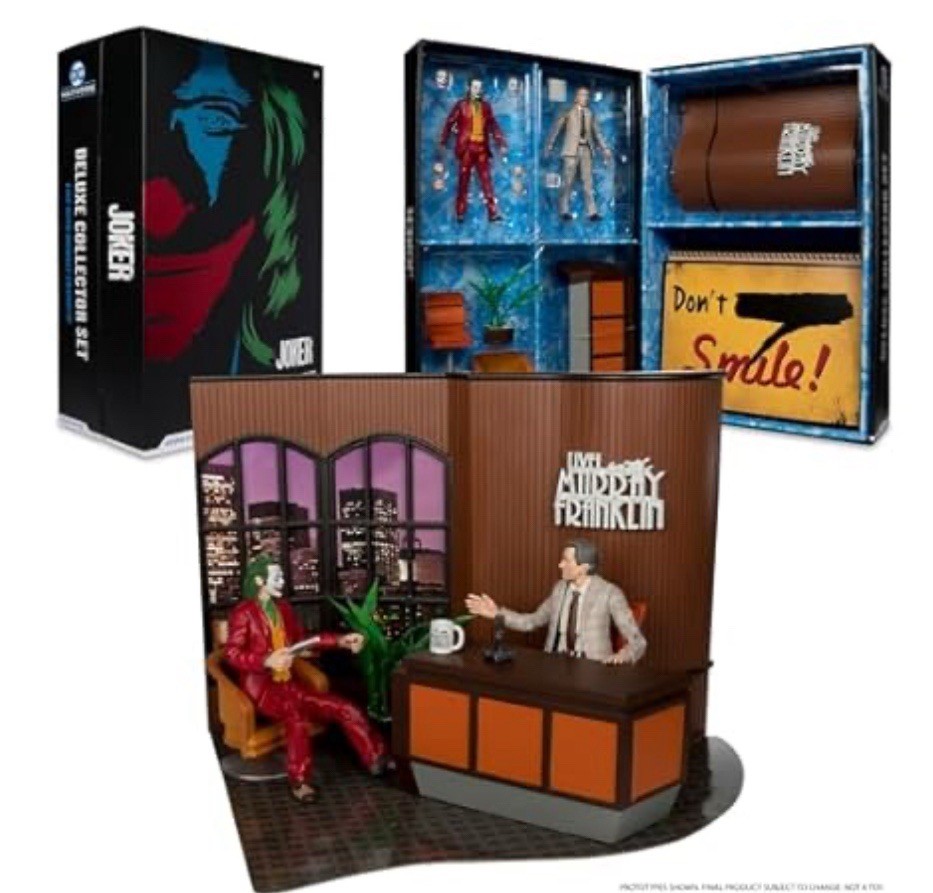 McFarlane Joker Movie Live Murray Franklin Limited Edition Deluxe ...