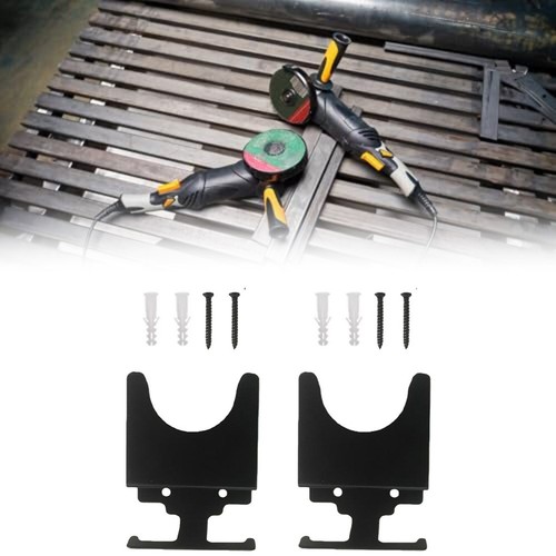 5 Inch Angle Grinder Wall Mount Bracket Tool Storage Rack for Workshop ...