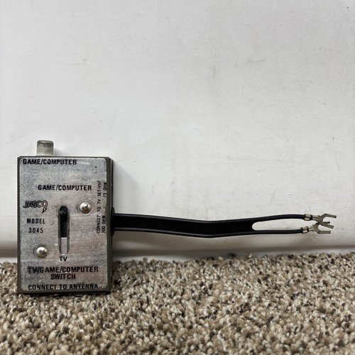 Vintage TV/Game/Computer RF Switch Box Adapter for Atari 2600 Coleco ...