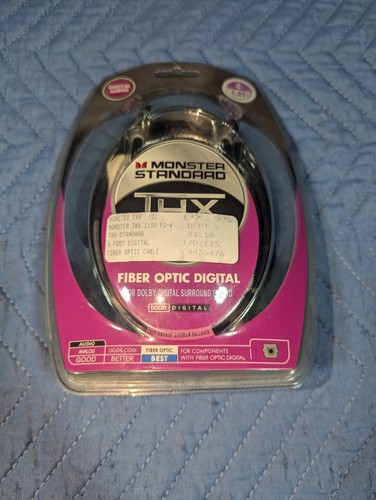Monster Standard Digital Coax 4 foot digital audio cable THX Certified ...