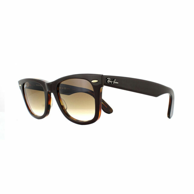 Ray-Ban Original Wayfarer Color Mix Unisex Sunglasses - Brown/Yellow ...