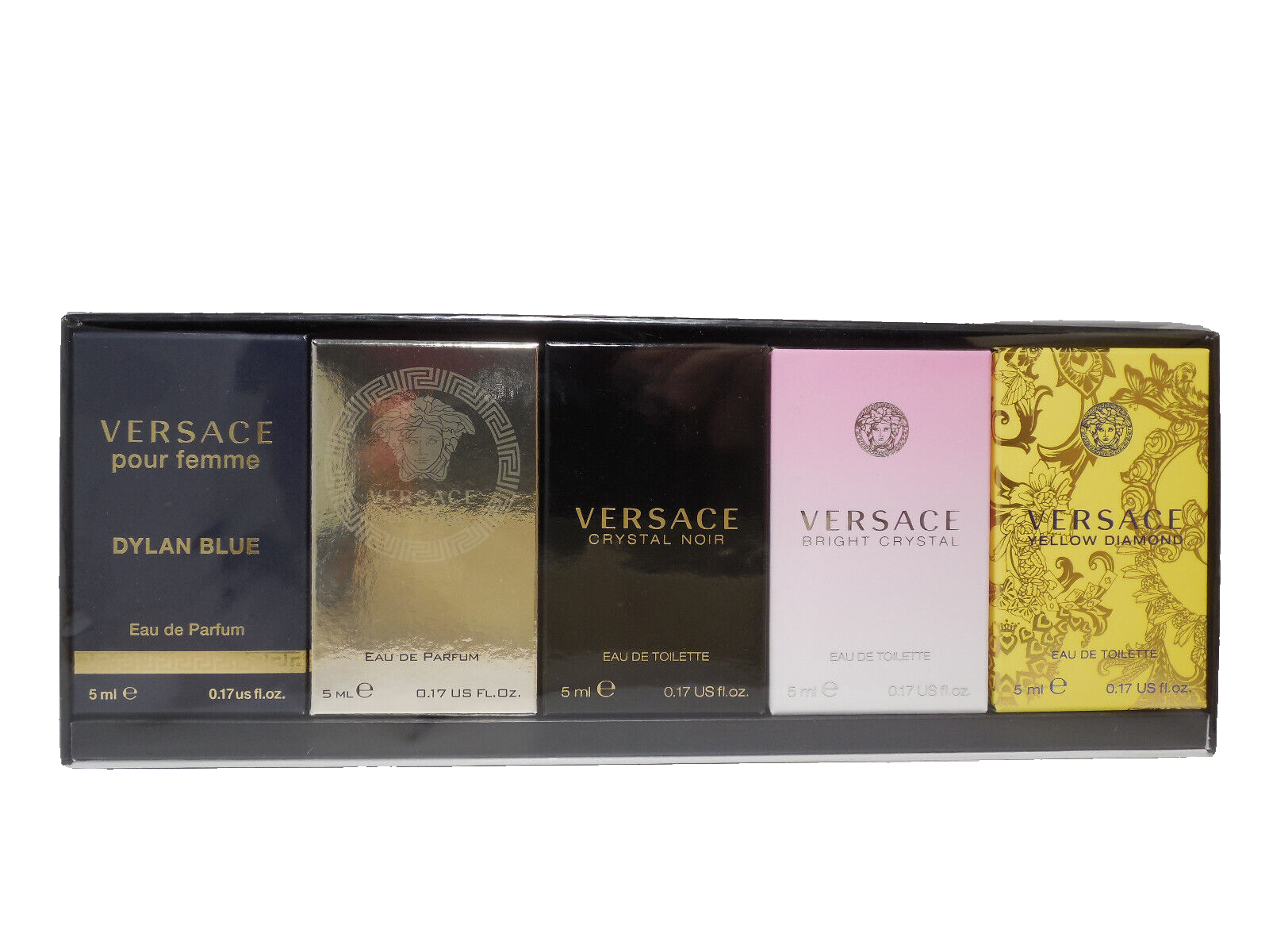 Versace Versace Miniatures Collection Women 5 Pc Mini Gift Set | eBay