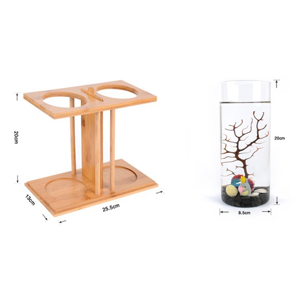Betta Fish Tank Mini Fish Bowls For Beta Fish Glass Aquaponic Fish Tank ...