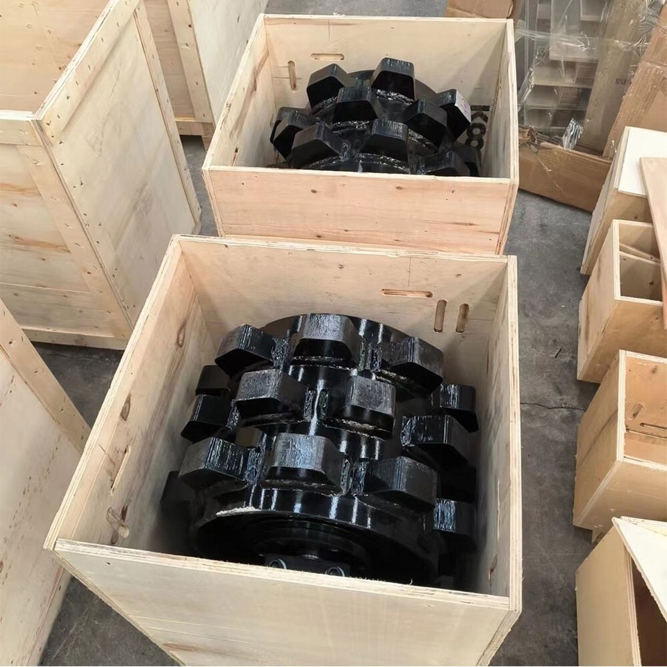 Heavy Equippment 305 Compaction Wheel Attacment Fits CAT Excavator ...