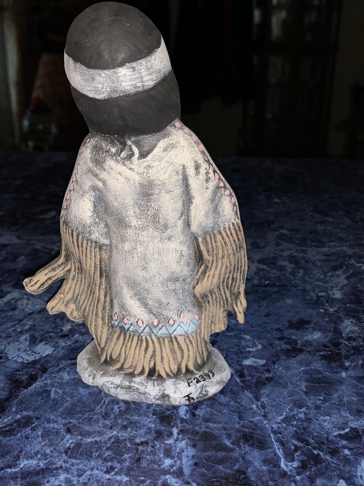 **NOS** Native American Ceramic Indian Maiden/Child Statue, 6 1/2" | eBay