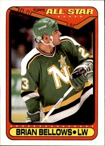 Brian Bellows 1990-91 Topps All Star Card #200 | eBay