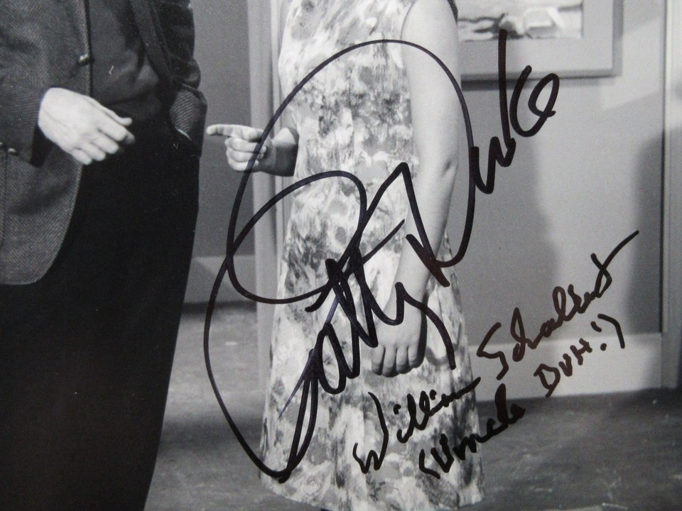 CLASSIC!! Patty Duke William Schallert Signed THE PATTY DUKE SHOW 8x10 ...