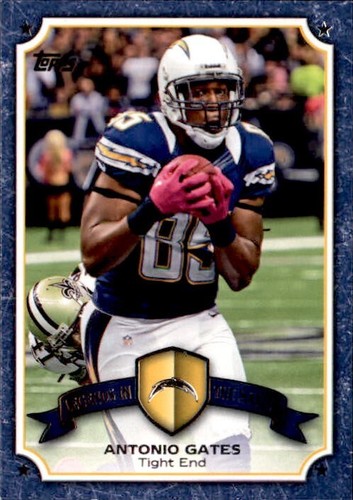 Antonio Gates 2013 Topps Legends In The Making Card #LM-AG | eBay