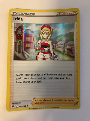 Irida 147/189 - Astral Radiance - Pokemon TCG -Holo Rare- NM | eBay
