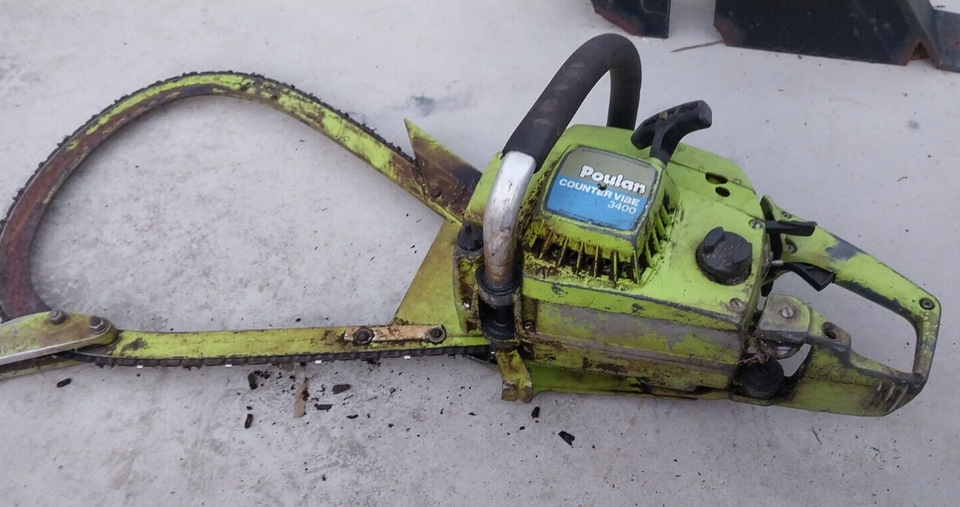Vintage Poulan Counter Vibe 3400 Bow Saw, Good Shape Has Spark, Parts Or Repair | eBay